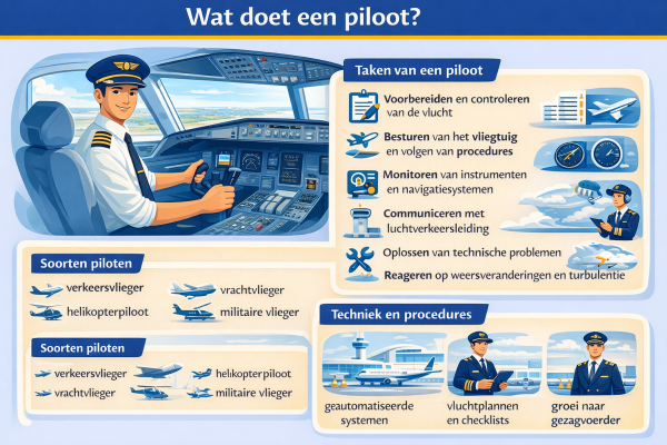 Informatie over het beroep Piloot | Mijnzzp.nl